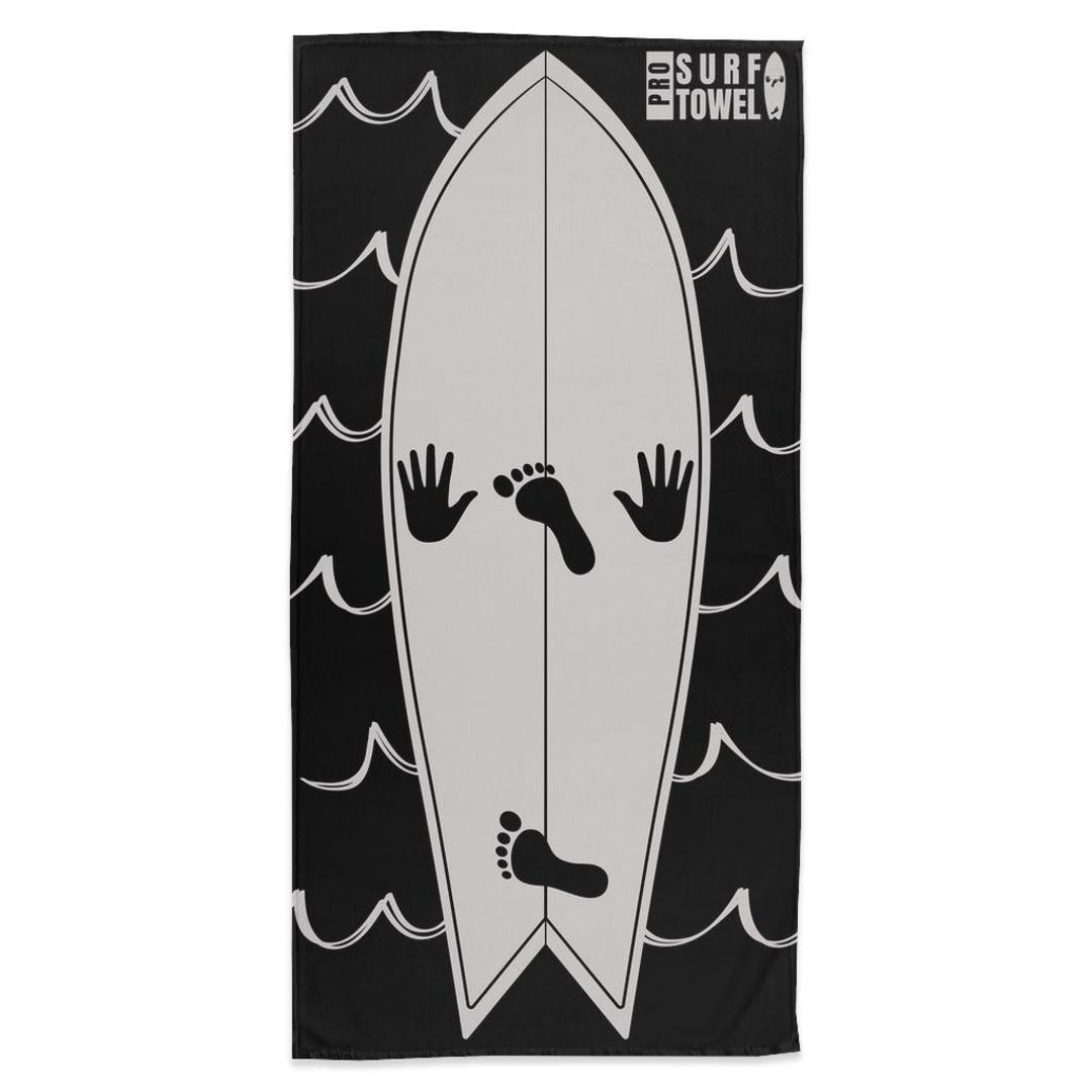 Pro Surf Towel – Surf Training Towel for Perfecting Pop-ups ...