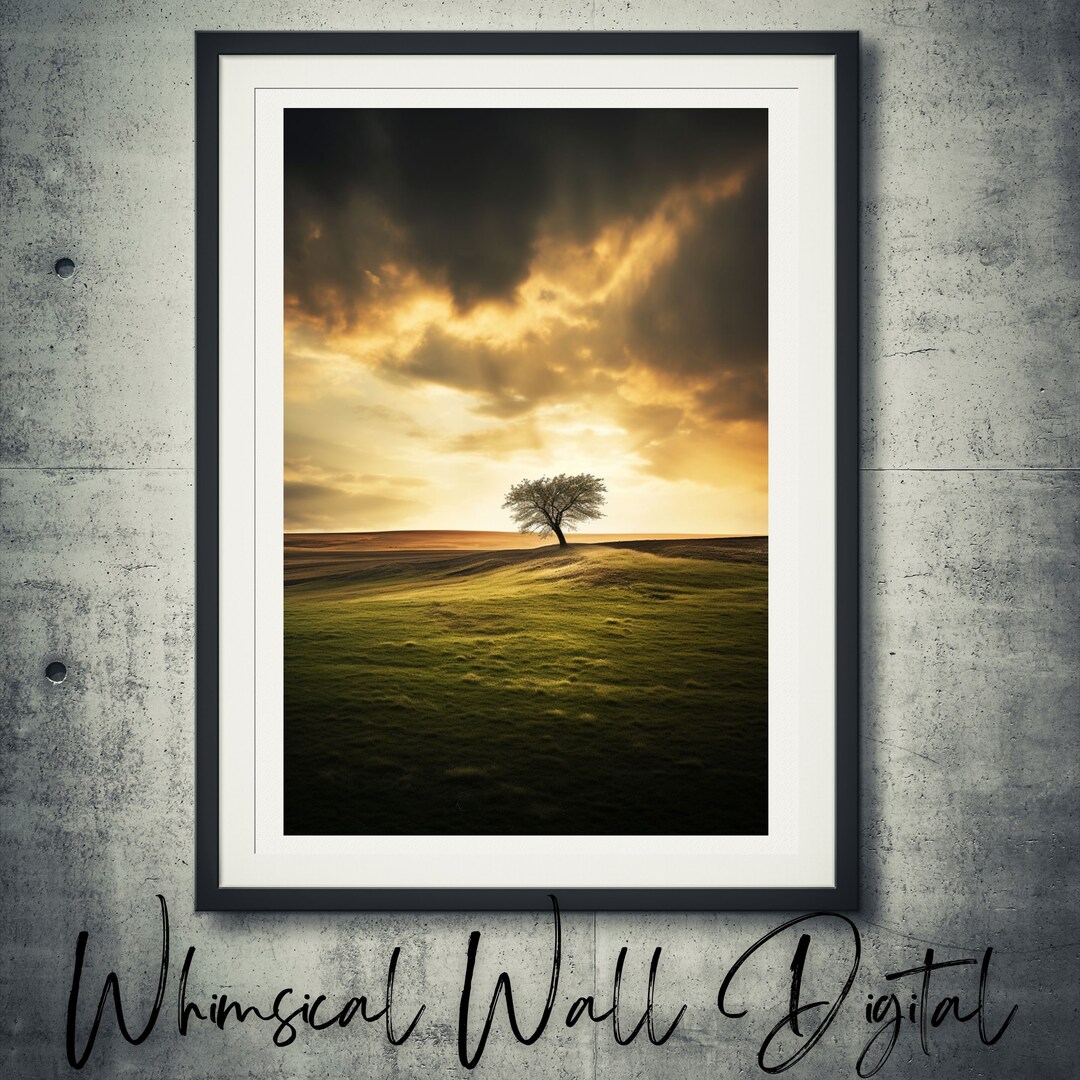 Lone Tree Instant Download Printable Wall Art - Etsy