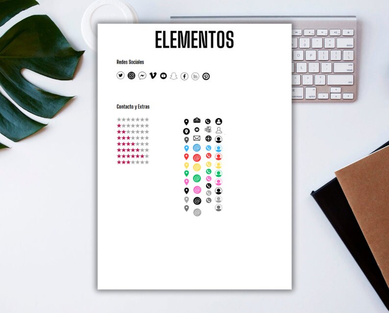 Spanish Resume Template, Word CV Template, Apple Pages and Google Docs ...