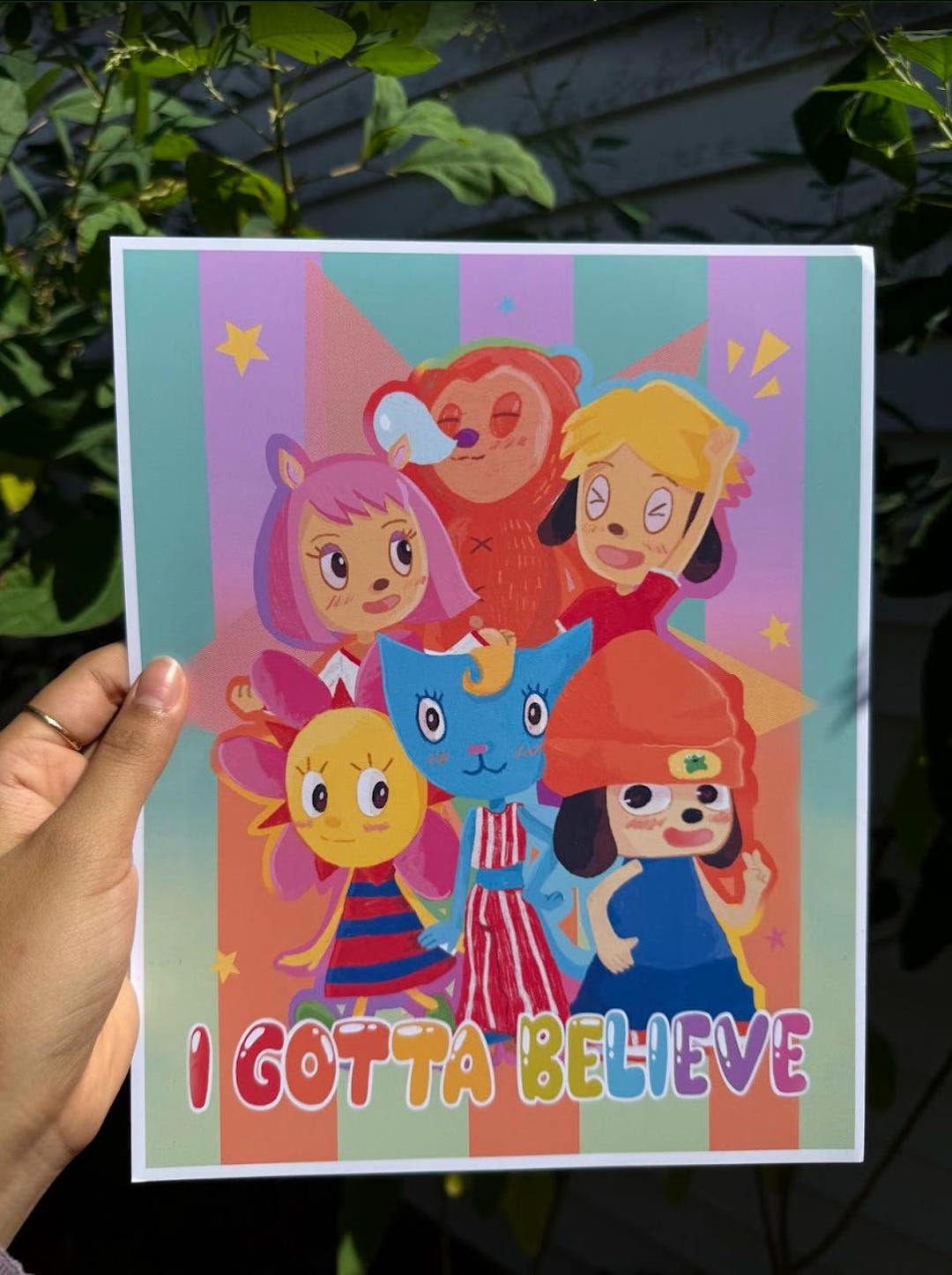 Parappa the Rappa Art Print - Etsy