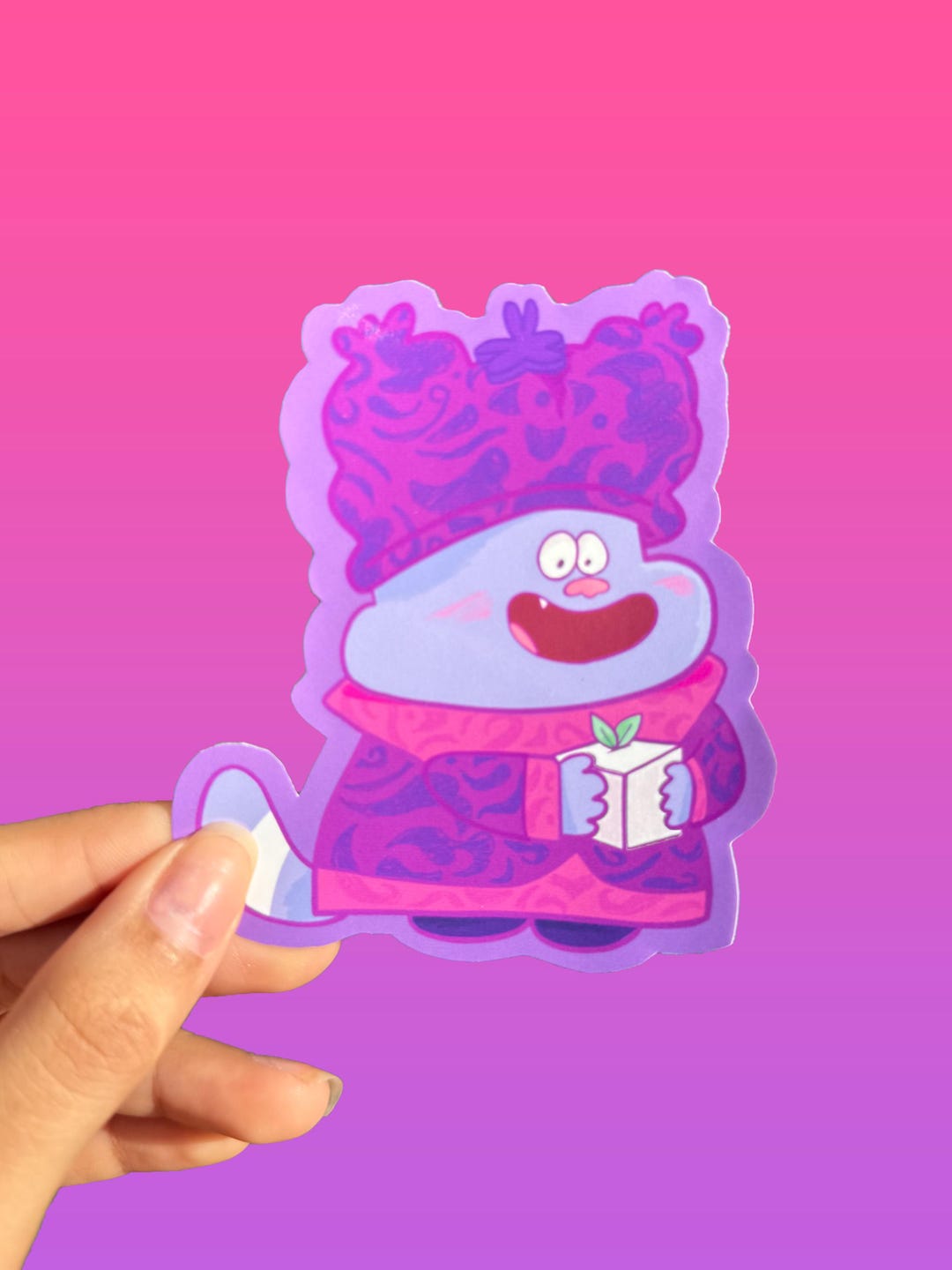 3 Inch Chowder Sticker - Etsy
