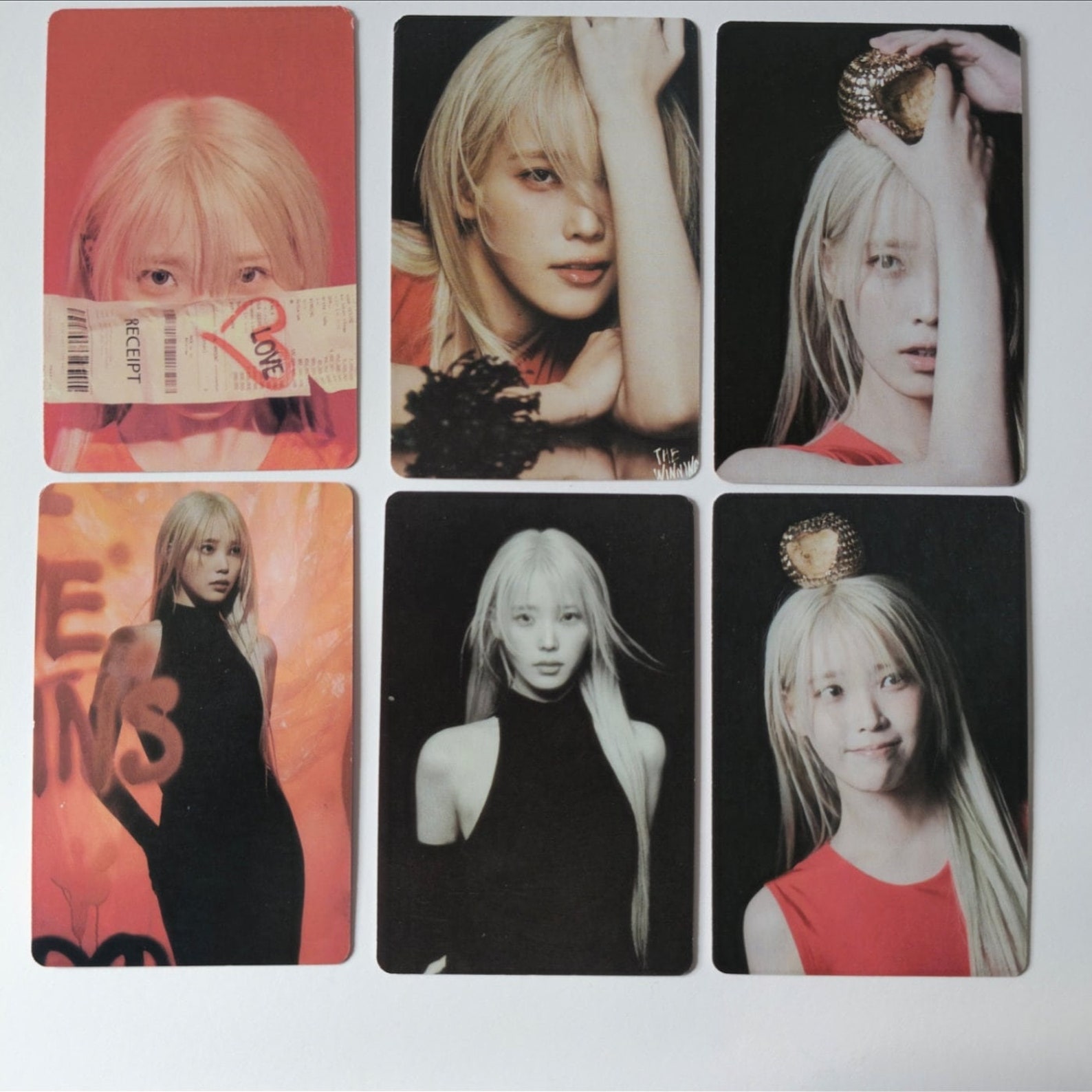 Iu the Winning 55 Piece Lomo Photocard Set Uaena H.E.R. World Tour Lee ...