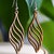 10 Elegant Wooden Earring Templates Bundle Laser Cut Dangle Designs for ...