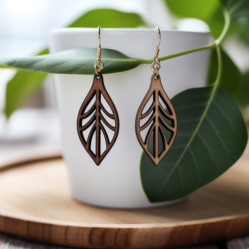 10 Laser Cut Dangle Designs for Women Geometric Earring - Etsy