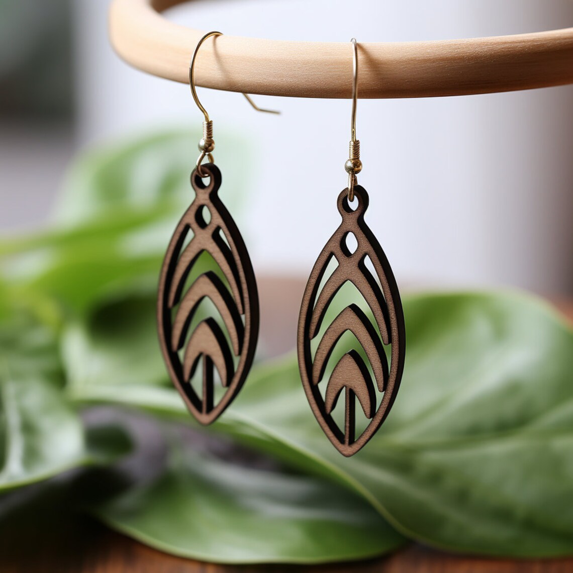 10 Laser Cut Dangle Designs for Women, Geometric Earring, Elegant ...