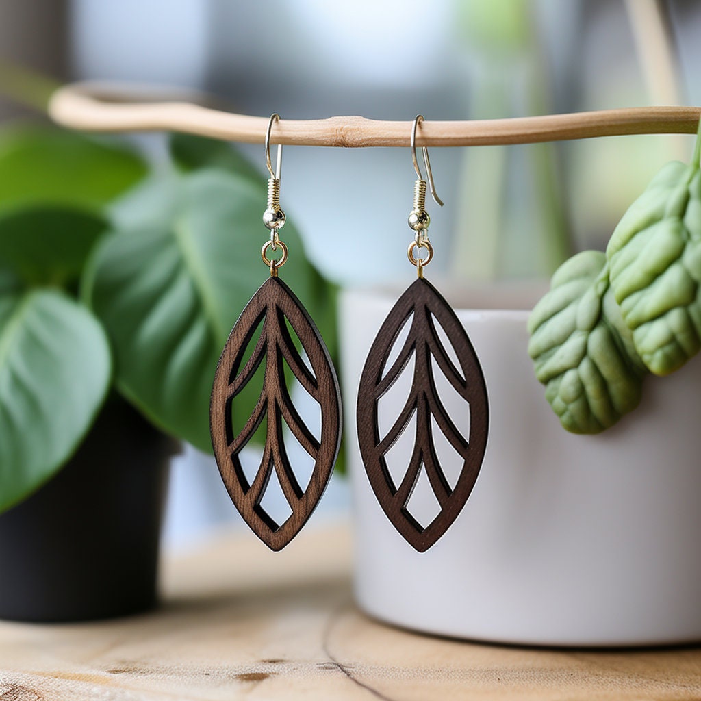 10 Laser Cut Dangle Designs for Women, Geometric Earring, Elegant ...