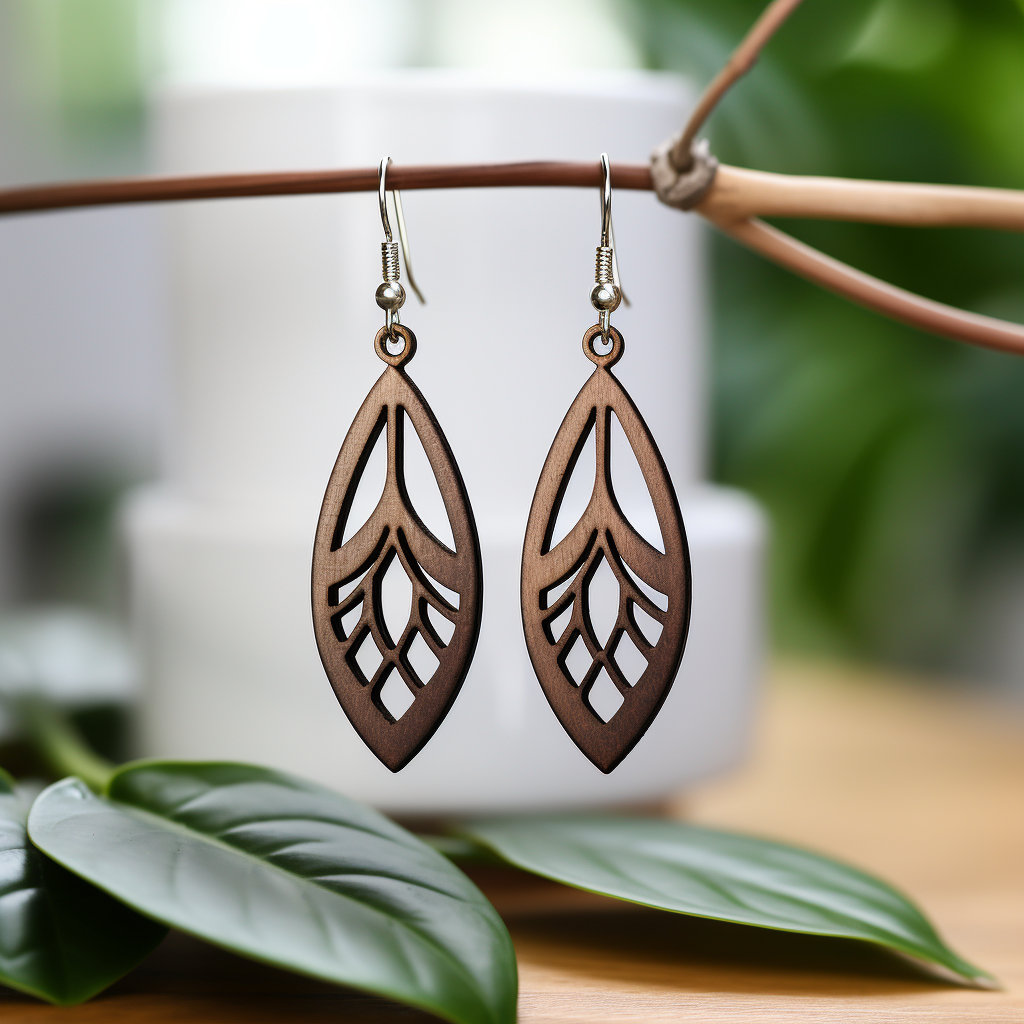 10 Laser Cut Dangle Designs for Women, Geometric Earring, Elegant ...