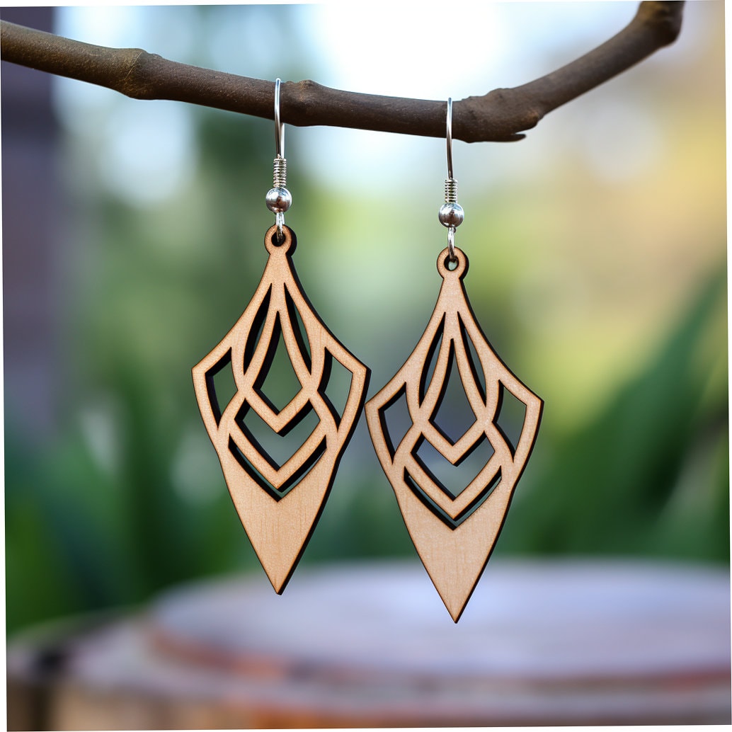 10 Geometric Designs Digital Download Dangle Design Laser - Etsy