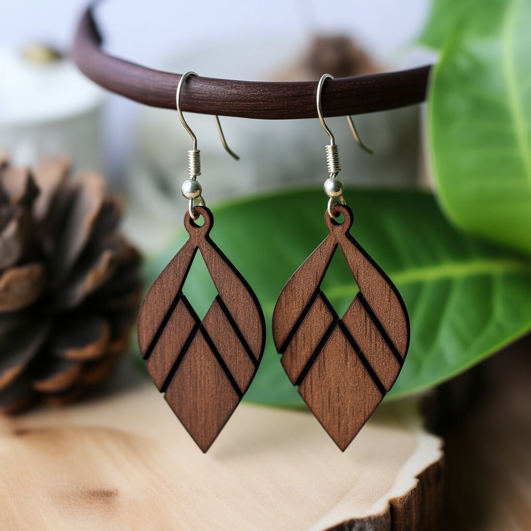 10 EARRINGS SVG Bundle, Earring SVG Bundle, Earring Cut Patterns ...