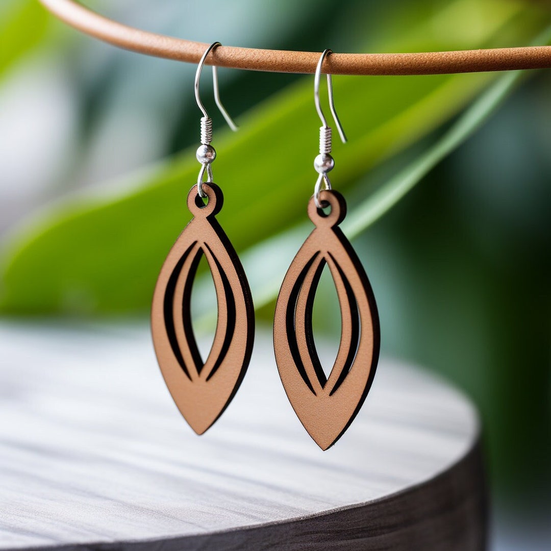 10 EARRINGS JEWELRY SET, Svg Dxf Cdr Laser Vector, Glowforge Cricut ...