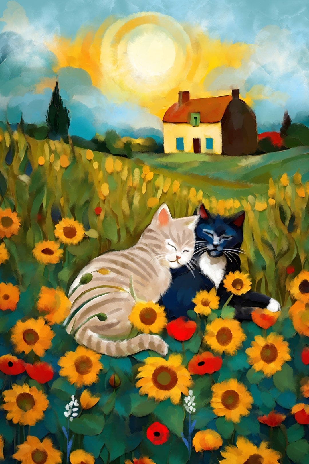 Love Tabby - Original Art Prints by Thomas Little - Etsy