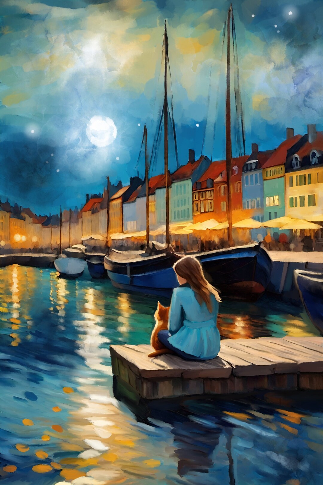 Nyhaven - Original Art Prints by Thomas Little - Etsy