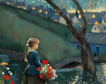 Moonlight Sonata Original Art Prints by Thomas Little - Etsy