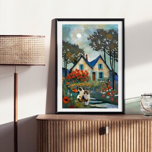 Our House - Illustrated Print by Thomas Little - Etsy