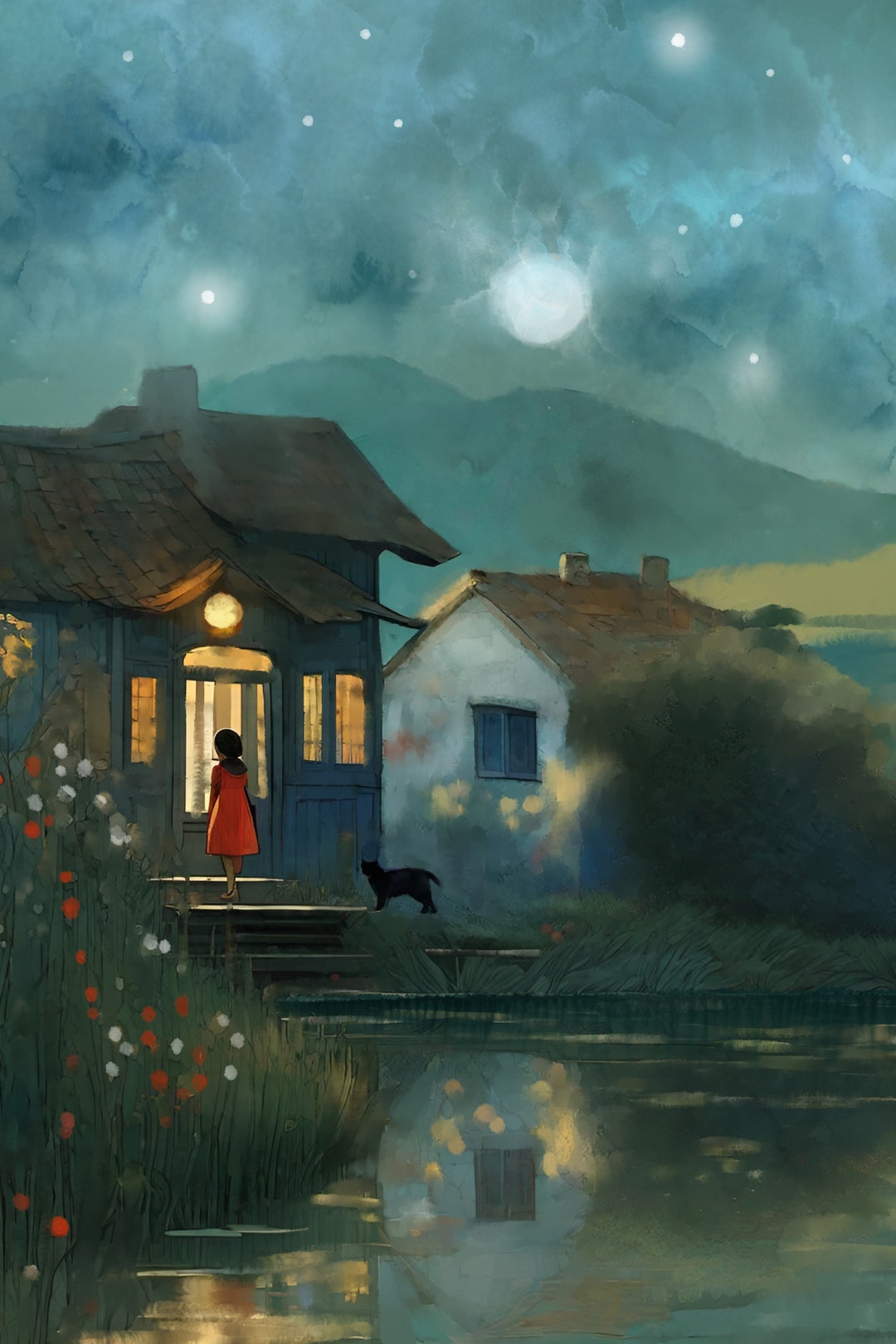 Out Visiting - Original Art Prints by Thomas Little - Etsy