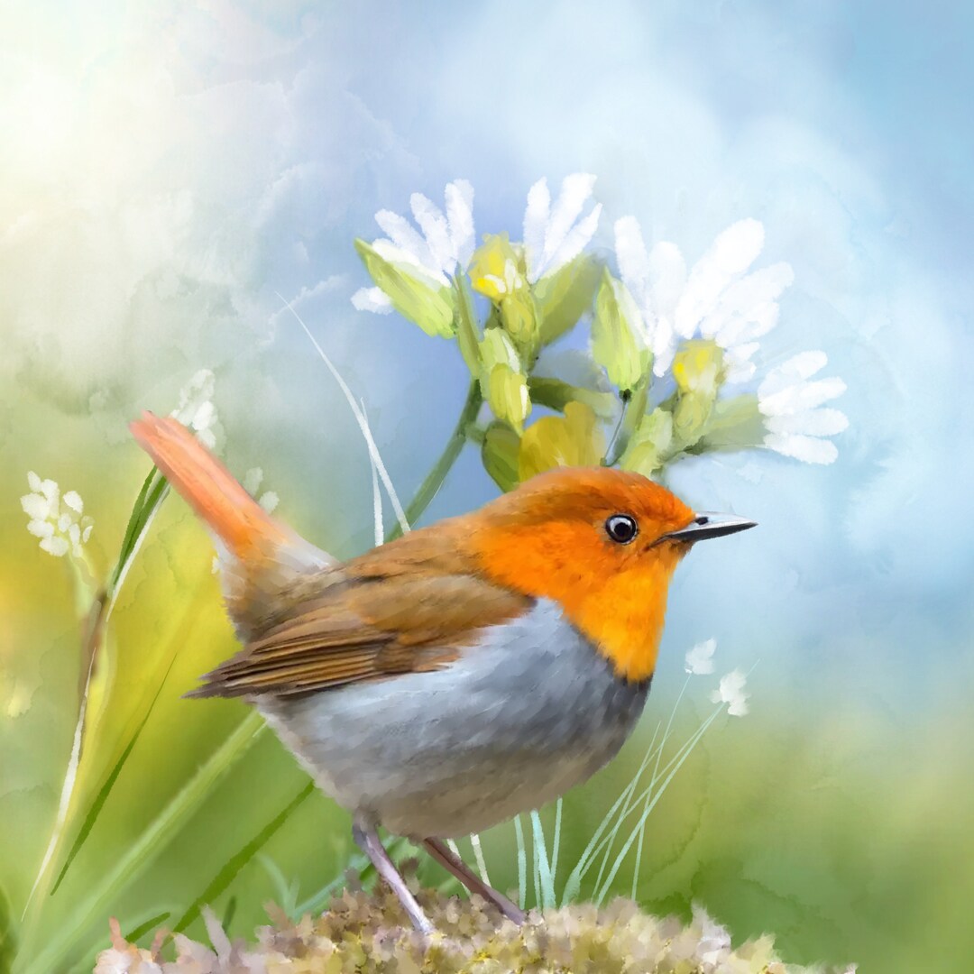 Sure Sign of Spring - Original Art Prints by Thomas Little - Etsy