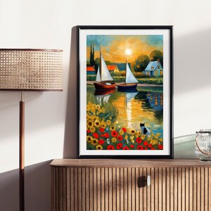 Serene Sunrise - Original Art Prints by Thomas Little - Etsy