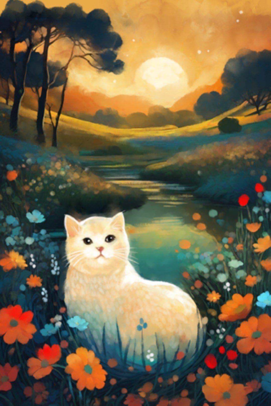 Bright Day - Illustrated Print by Thomas Little - Etsy