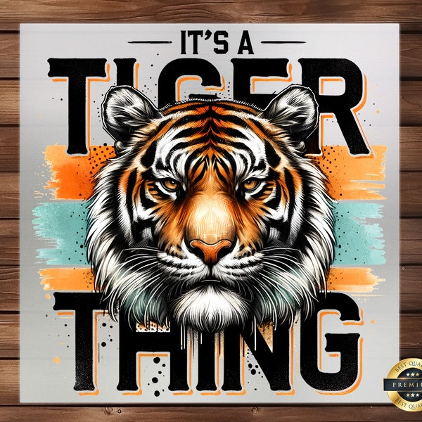 Tiger Fan - Etsy