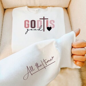 God is Good DTF Transfer, Christian Faith Quote Iron on Print - Etsy