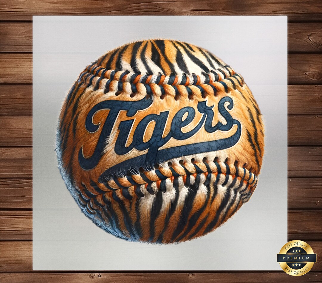 Tigers Softball DTF Transfer: Bold Team Design - Etsy