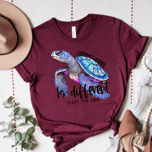 Sea Turtle DTF Transfer, Summer Design, Iron on Decal, Ready to Press ...