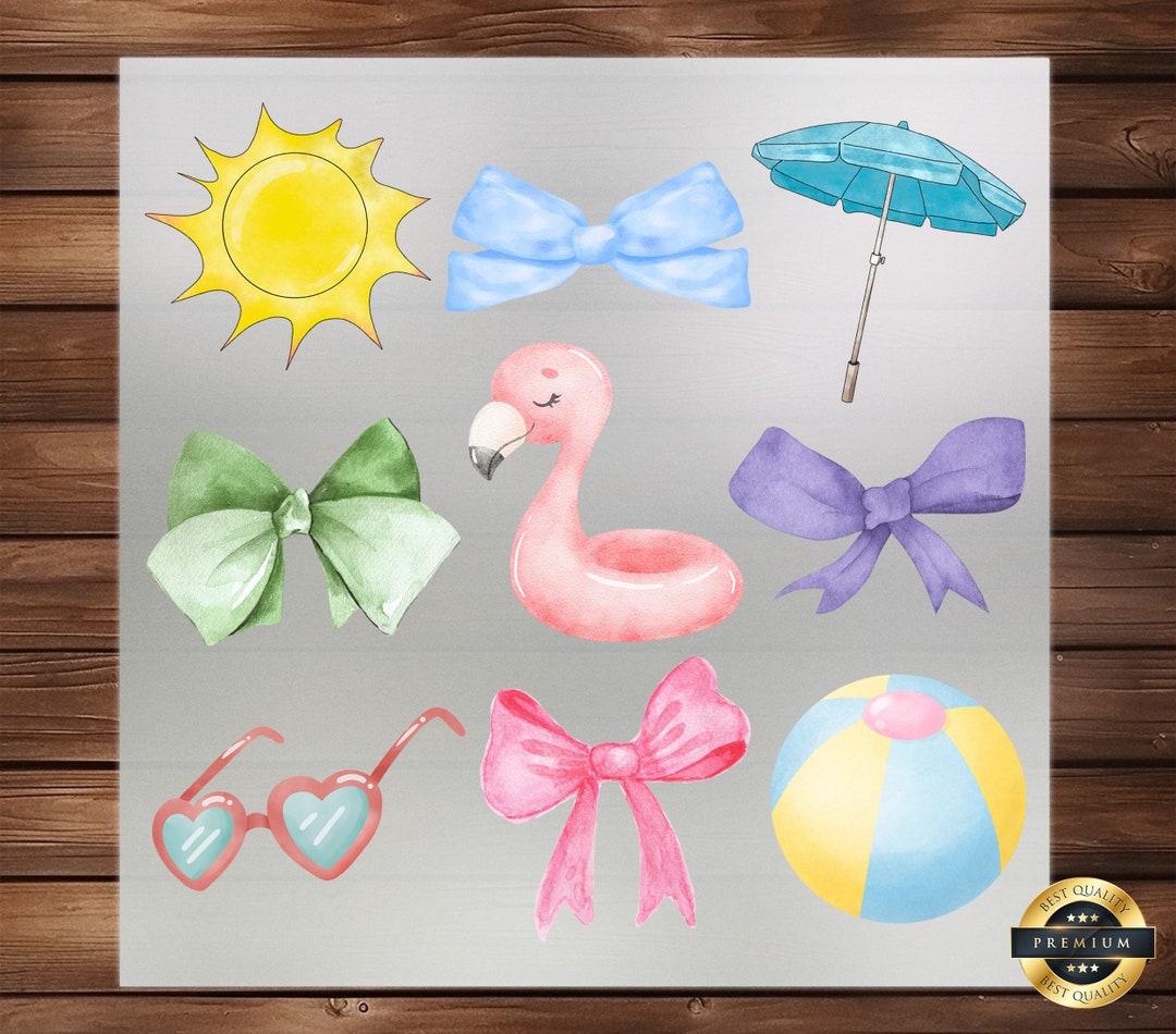 Pool Party DTF Transfer: Fun Summer Apparel Design - Etsy