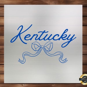 Kentucky Royal Blue DTF Transfer, Premium Heat Transfer for Custom ...