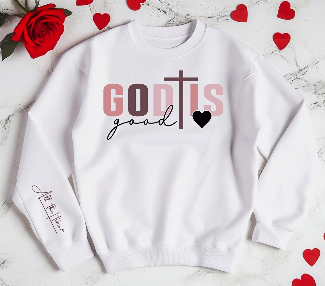God is Good DTF Transfer, Christian Faith Quote Iron on Print - Etsy