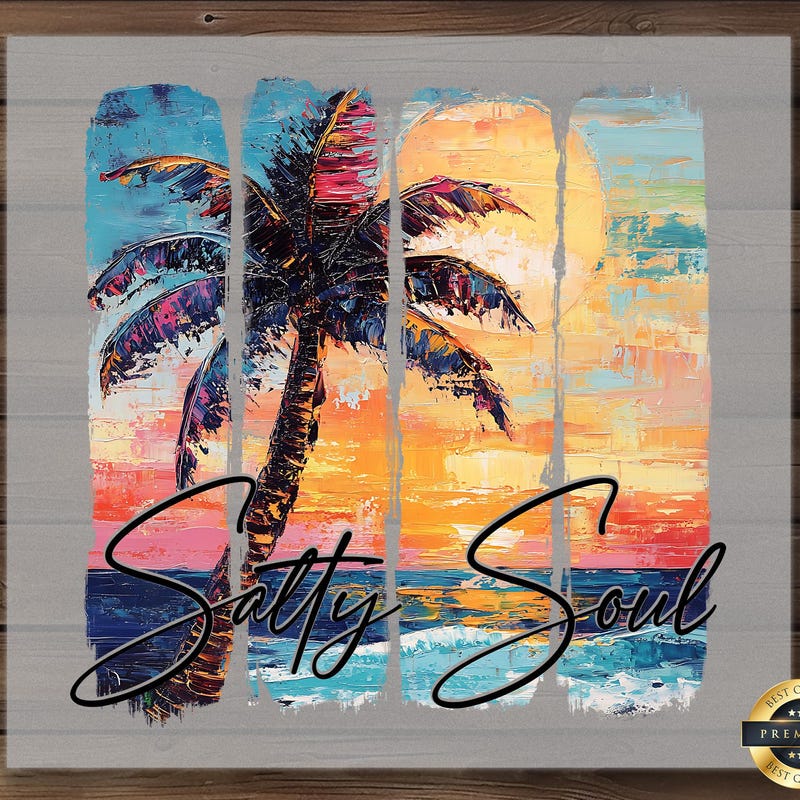 Salty Soul Heat Transfer - Etsy
