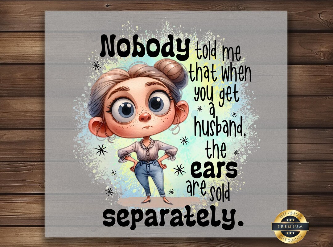 Funny Marriage Quote DTF Transfer: Humorous Iron-on Design - Etsy