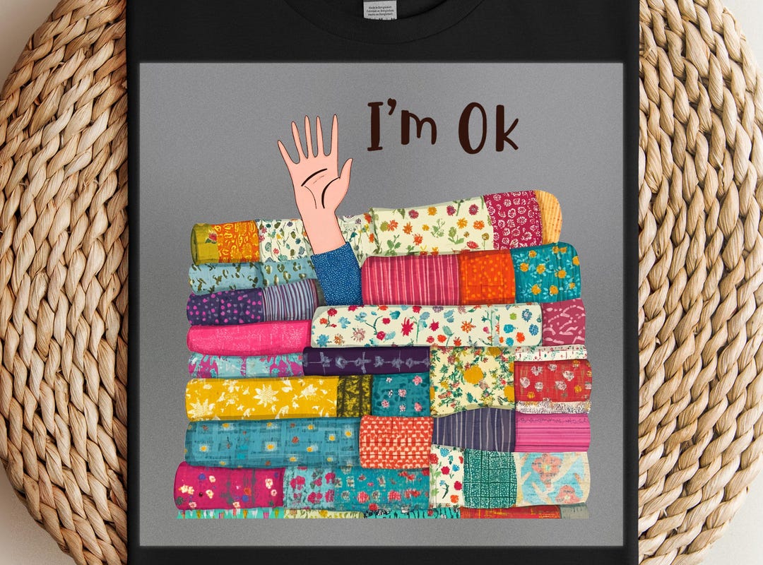 Quilter Humor DTF Transfer, Funny Sewing Quote Ready to Press, Fabric ...