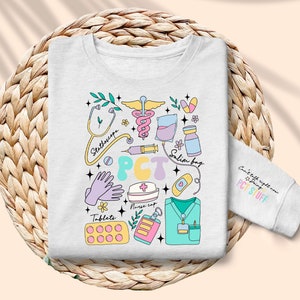 PCT Patient Care Technician DTF Transfer: Medical Design - Etsy