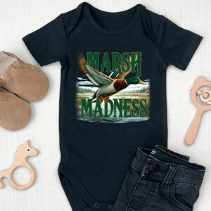 Marsh Madness Duck Hunting DTF Transfer: Wetland Scene Graphic - Etsy