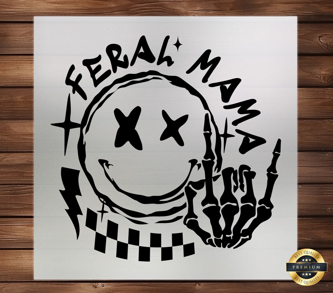 Feral Mama DTF Transfer: Sarcastic Mom Iron-on Decal - Etsy
