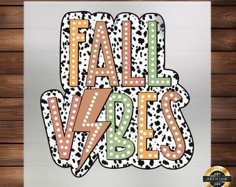 Fall Basics DTF Transfer, Cozy Autumn Design, Perfect for Seasonal ...