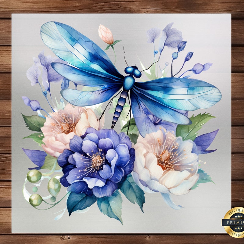 Dragonfly Art Print - Etsy