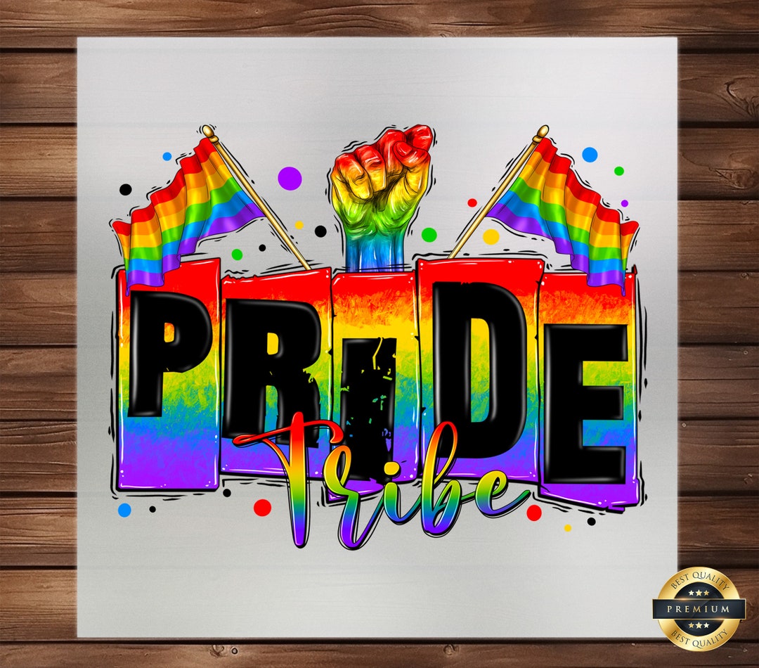 Pride Tribe DTF Transfer: LGBTQ+ Inclusivity Print - Etsy