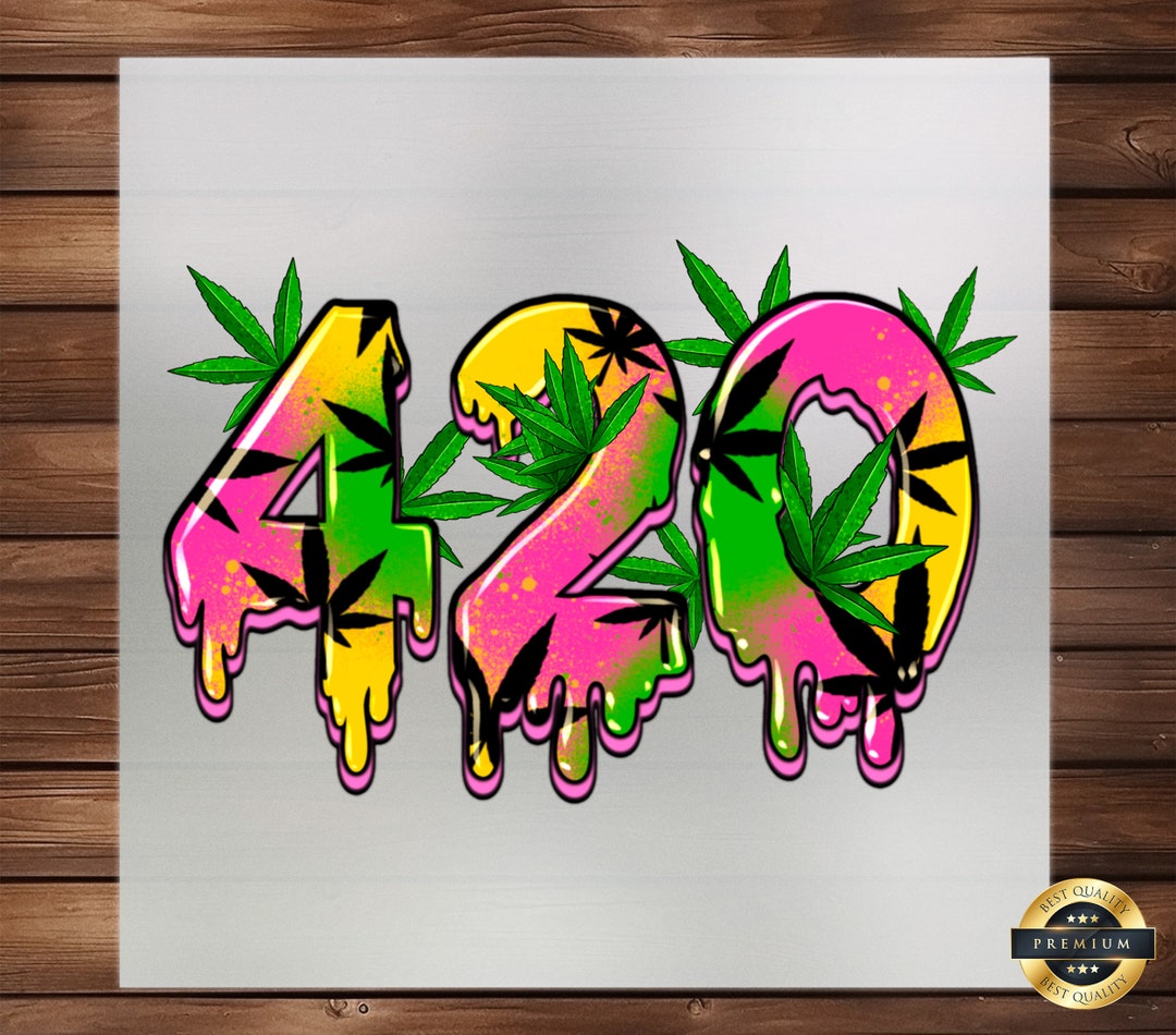 420 Cannabis DTF Transfer: Ready to Press - Etsy