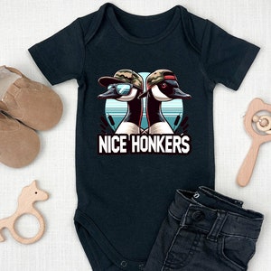 Nice Honkers DTF Transfer, Goose Hunter Theme Design for Apparel, Easy ...