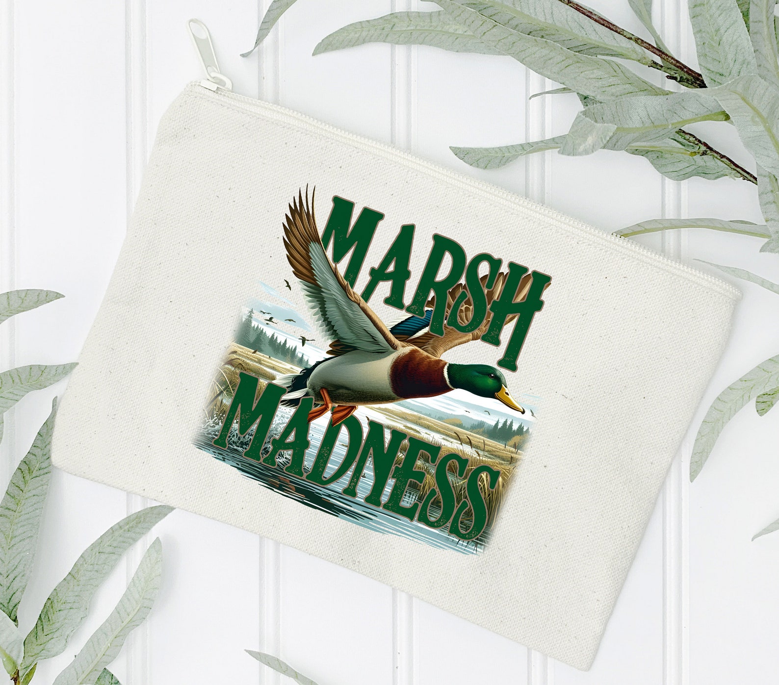Marsh Madness Duck Hunting DTF Transfer: Wetland Scene Graphic - Etsy