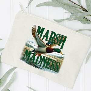 Marsh Madness Duck Hunting DTF Transfer, Dynamic Wetland Scene for ...