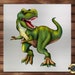 T-rex DTF Transfer: Ferocious T-rex Design, Dinosaur Lover's Decal ...