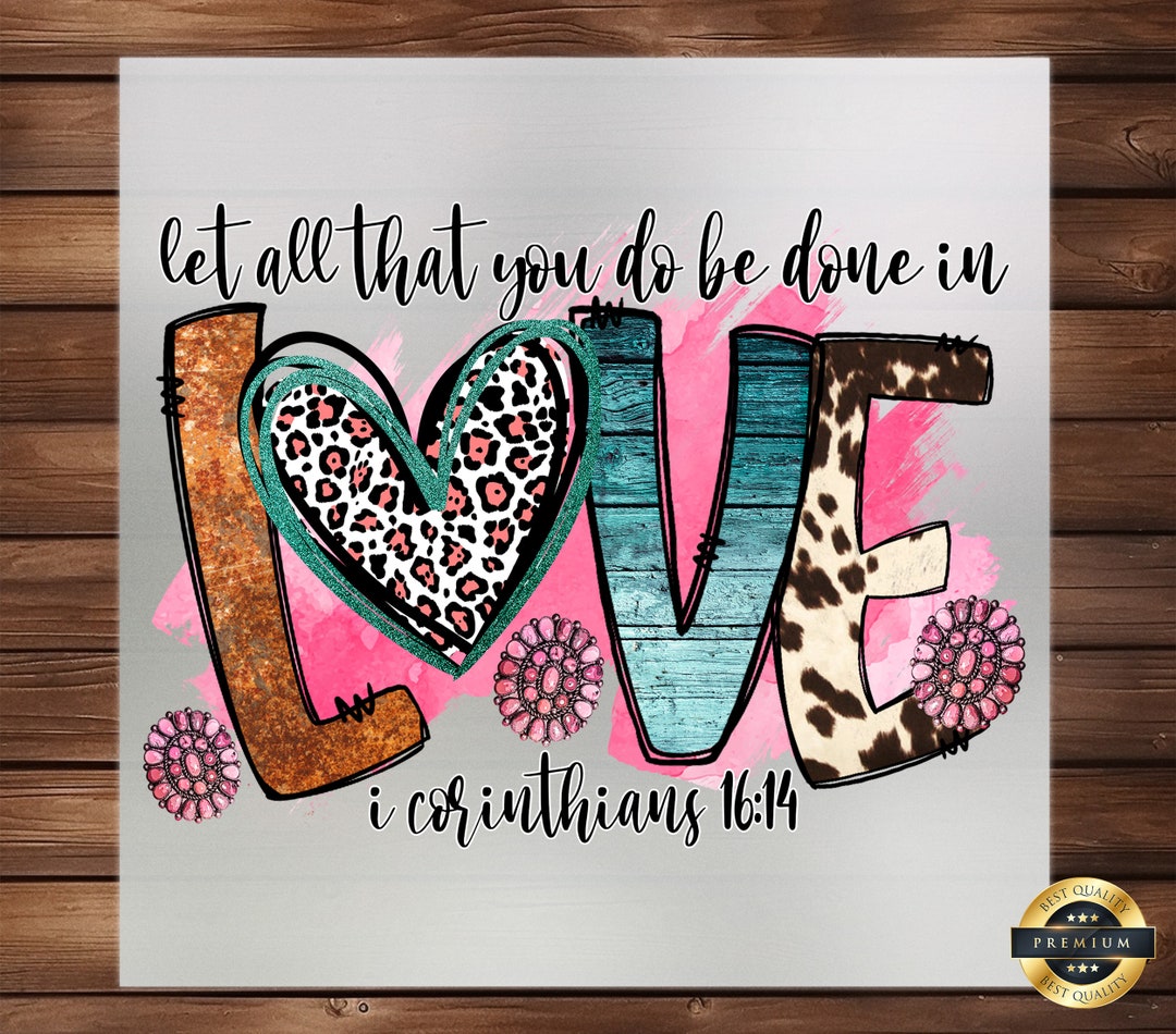 Valentine's Day Love DTF Transfer: Romantic Heart Graphics - Etsy