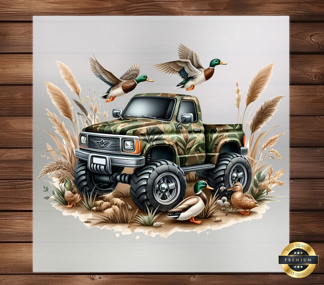 Little Hunter DTF Transfer, Duck Hunting Edition, Perfect for Young ...