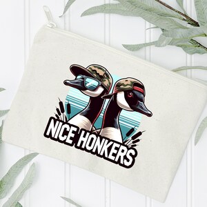 Nice Honkers DTF Transfer, Goose Hunter Theme Design for Apparel, Easy ...