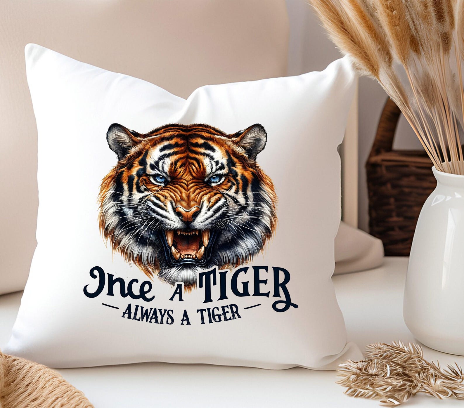 Once a Tiger Always a Tiger DTF Transfer: Alumni School Pride - Etsy