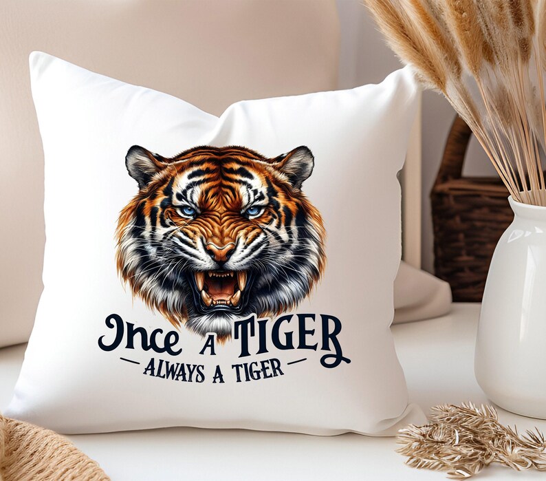 Once a Tiger Always a Tiger DTF Transfer: Alumni School Pride - Etsy