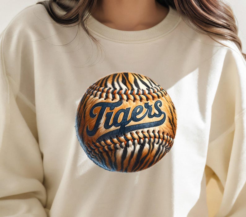 Tigers Softball DTF Transfer: Bold Team Design - Etsy