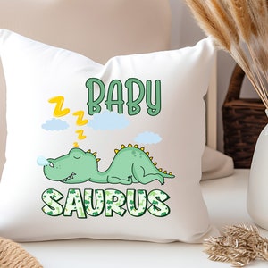 Baby Saurus DTF Transfer, Cute Dinosaur Design, Perfect for Customizing ...
